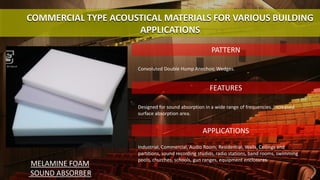 03-02-ACOUSTICAL-MATERIALS (1) acoustics | PDF