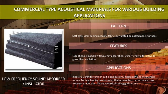 03-02-ACOUSTICAL-MATERIALS (1) acoustics | PDF