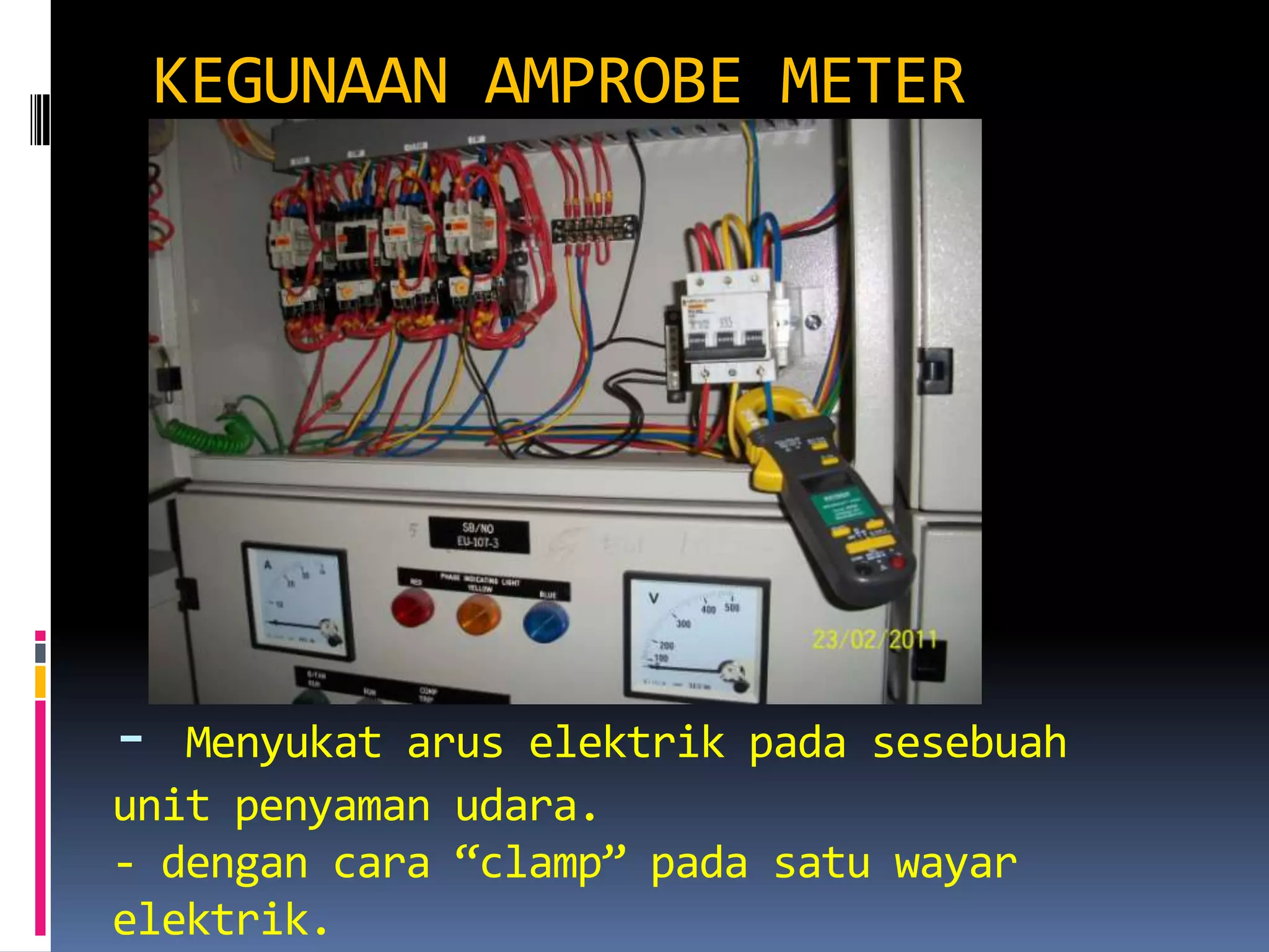 Alat-alat pengujian asas elektrik | PPTX