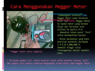 Alat-alat pengujian asas elektrik | PPTX