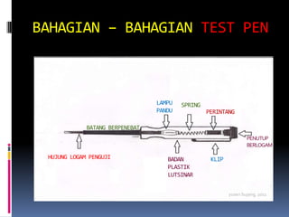 Alat-alat pengujian asas elektrik | PPTX