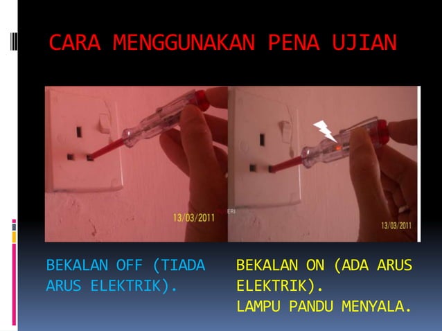 Alat-alat pengujian asas elektrik | PPTX