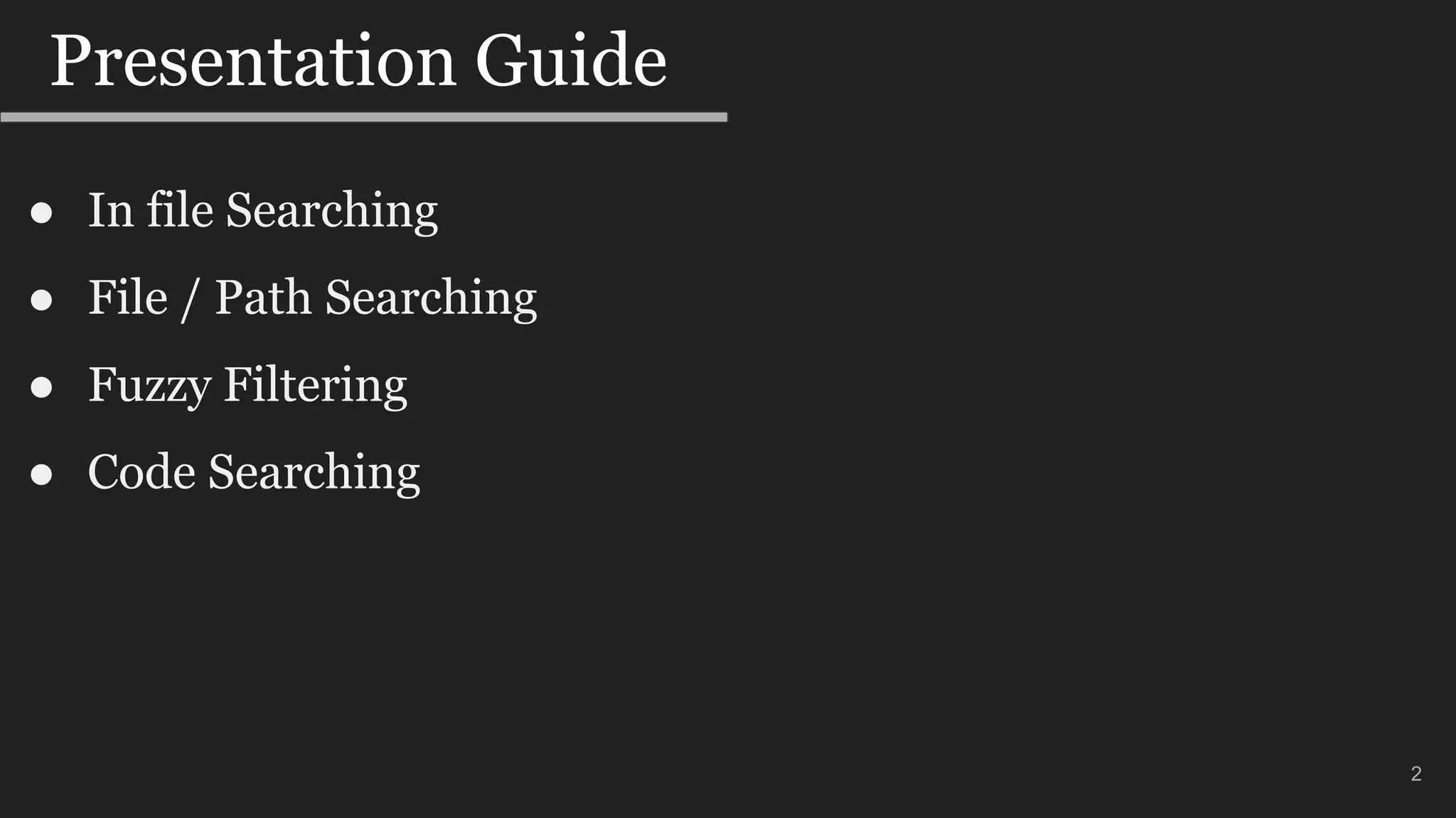 File searching tools | PPT