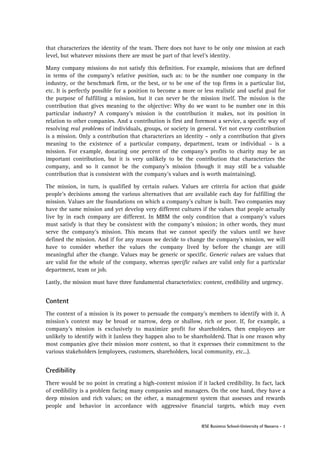 Management by Missions: how to make the mission a part of management ...