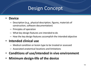 FDA Guidance on EFS: The Device Evaluation Strategy Challenges | PPTX