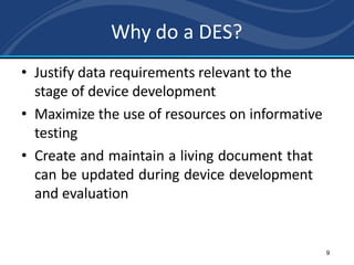 FDA Guidance on EFS: The Device Evaluation Strategy Challenges | PPTX ...