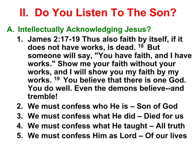 tests for christians 3 - the test of false teaching | PPT