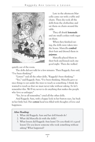 Raggedy Ann learns a lesson | PDF | Children\'s Games and Toys | Shopping