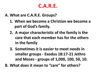 Care Groups | PPTX