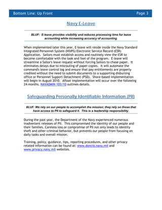 03-10 April BLUF | PDF