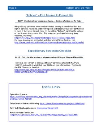 03-10 April BLUF | PDF