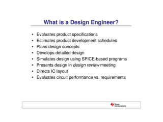 Design Engineer | PPT