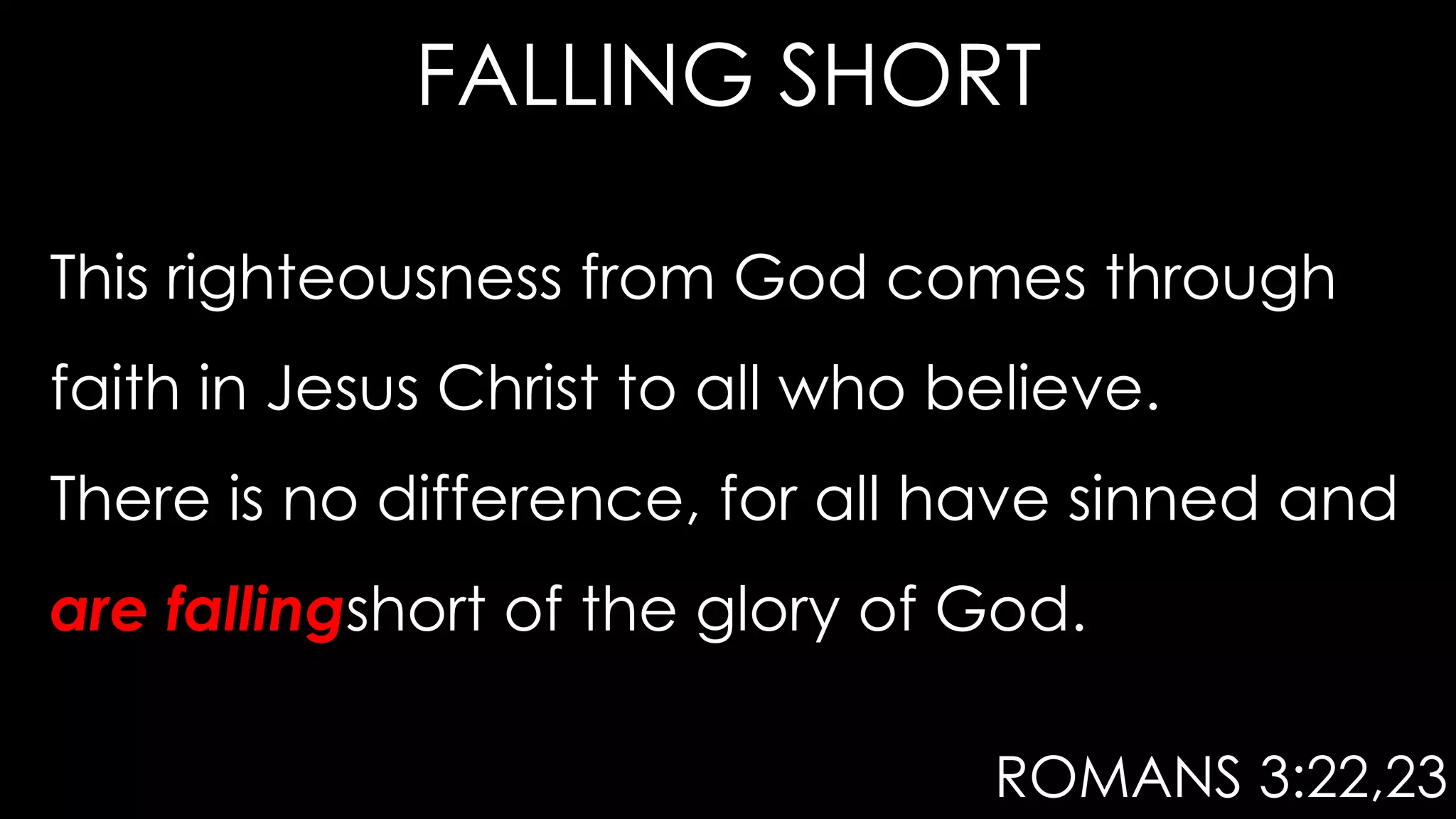 Sharon Koh - Falling Short - 110313 | PPT