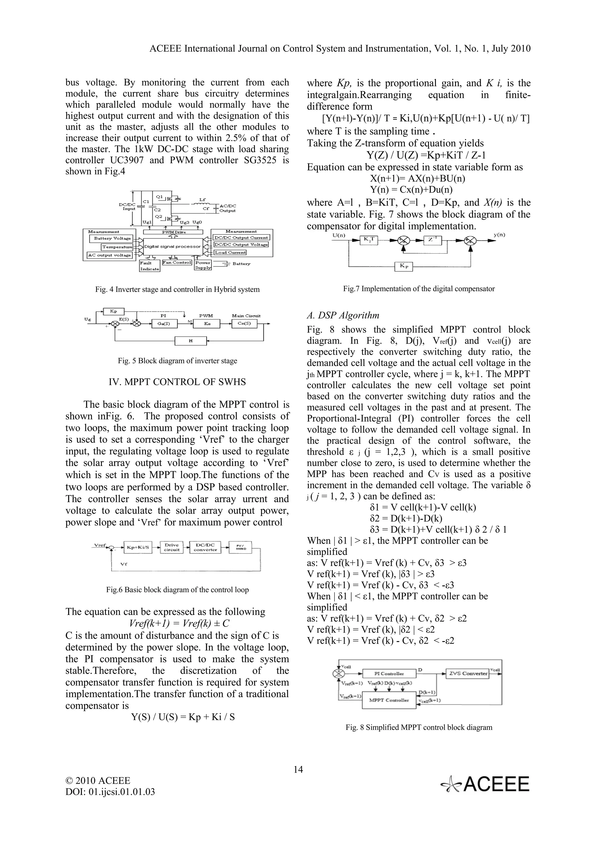 Design of Soft Switching Converter with Digital Signal Processor Based MPPT for Solar Hybrid ...