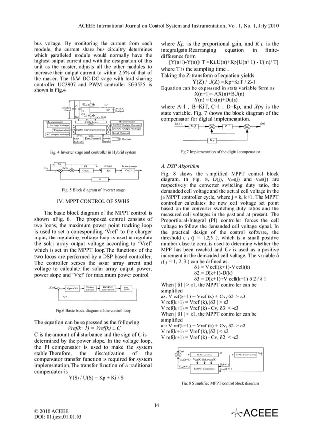 Design of Soft Switching Converter with Digital Signal Processor Based MPPT for Solar Hybrid ...