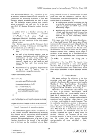 Multilabel Classification by BCH Code and Random Forests | PDF