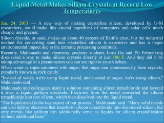 Making of a silicon chip | PPT
