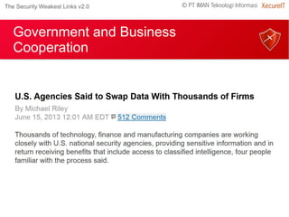 03. The Security Weakest Links | PDF | Internet | Computing