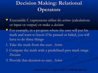 Lec 03. Arithmetic Operator / Relational Operator | PPT
