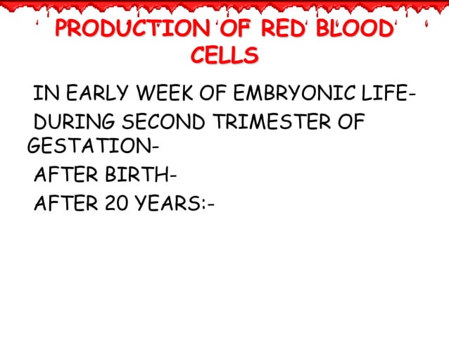 pathophysiology of rbc ( red blood cells) | PPTX | Blood Disorders ...