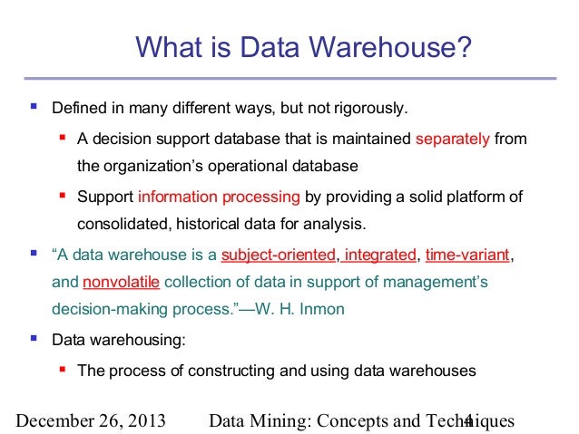 03 data mining : data warehouse