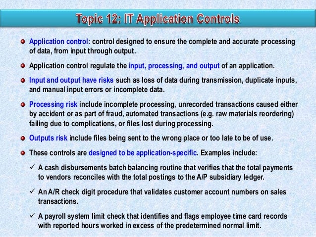 Non Configurable Application Control