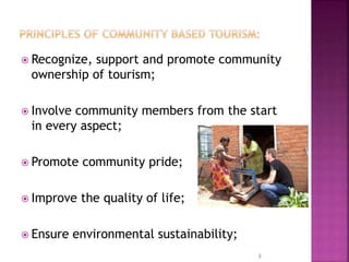 Community based tourism | PPTX
