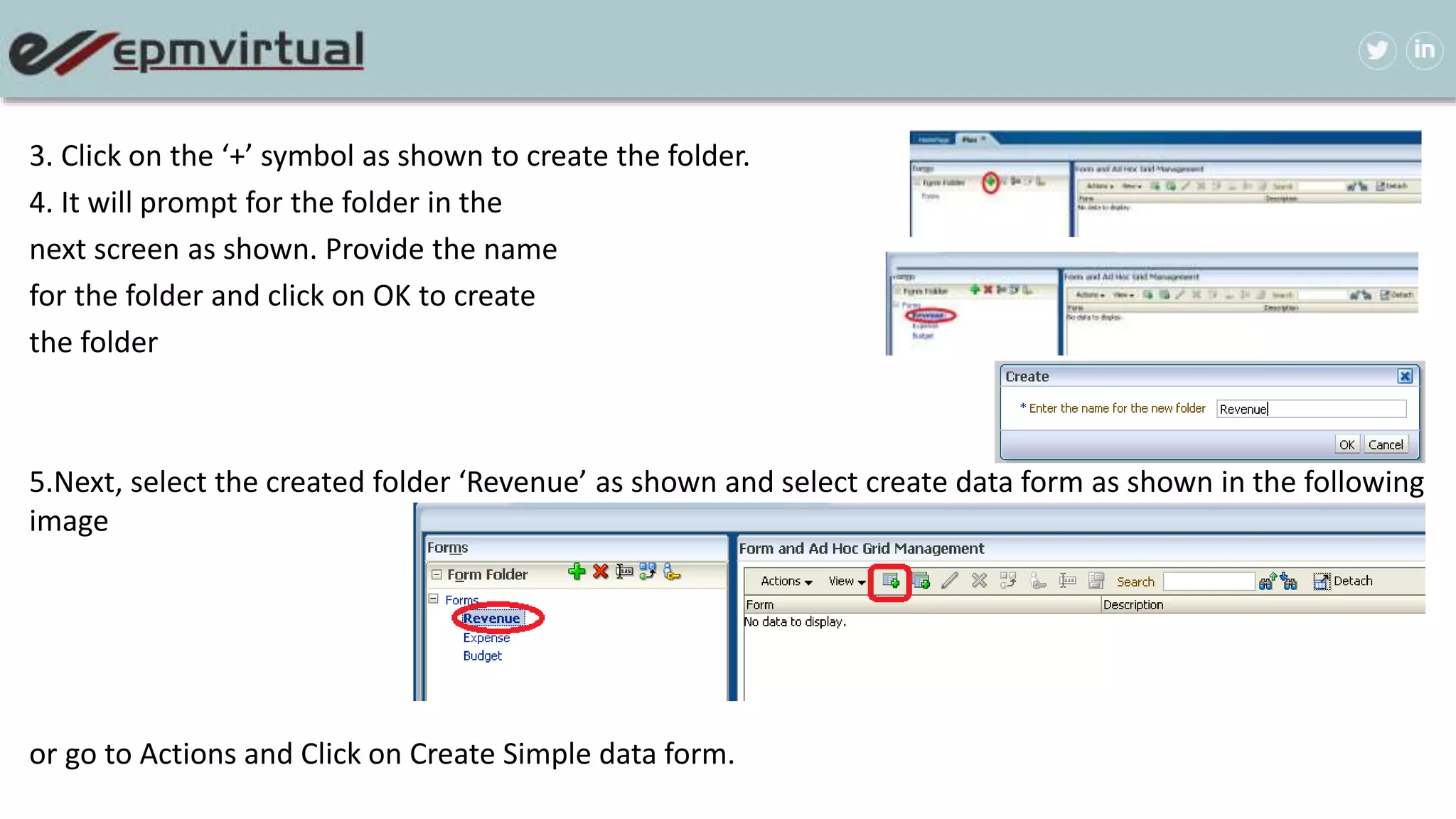 03. data forms in hyperion planning | PPTX