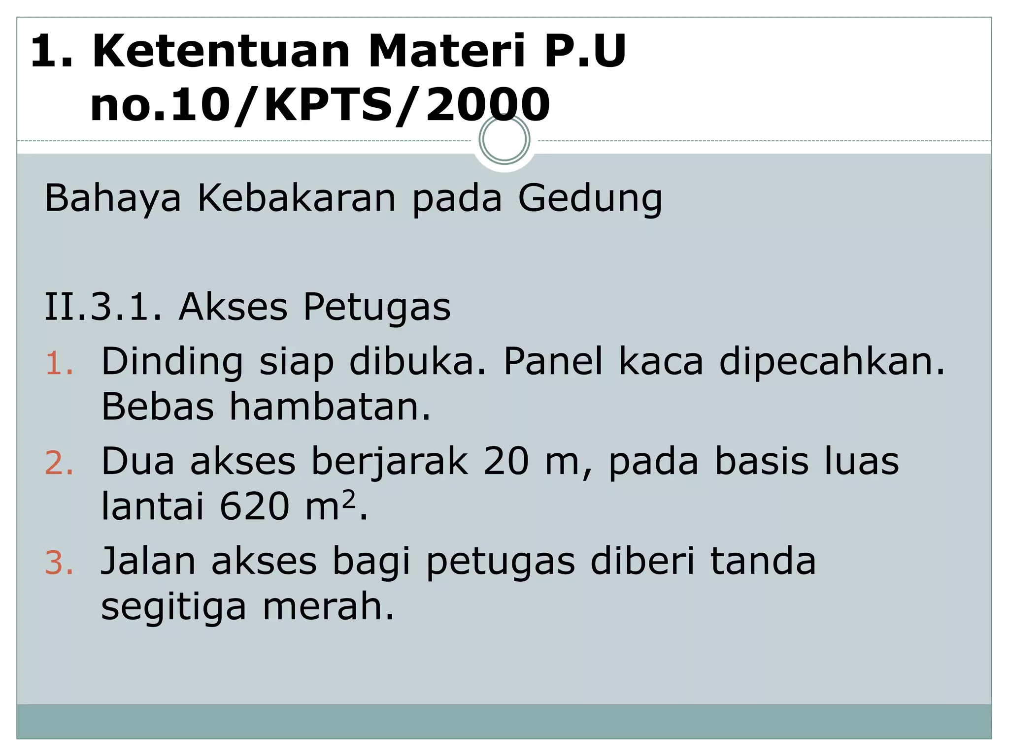 03.peranan lift saat kebakaran | PPTX