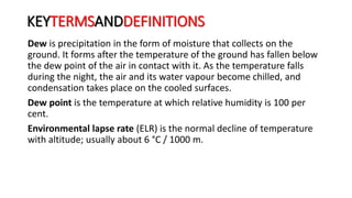 CAMBRIDGE AS GEOGRAPHY REVISION: ATMOSPHERE AND WEATHER - 2.3 WEATHER ...