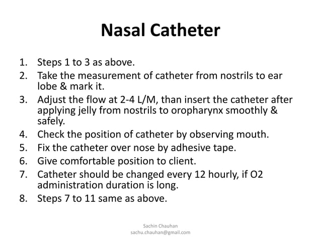 oxygen administration procedure | PPTX | Lung and Respiratory Health ...