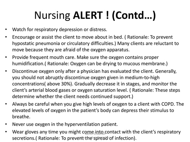 oxygen administration procedure | PPTX | Lung and Respiratory Health ...