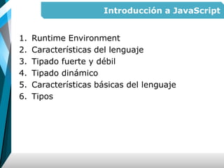 03. Introduccion a JavaScript y JQuery | PPT