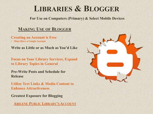 Social Media & Public Libraries | PPT