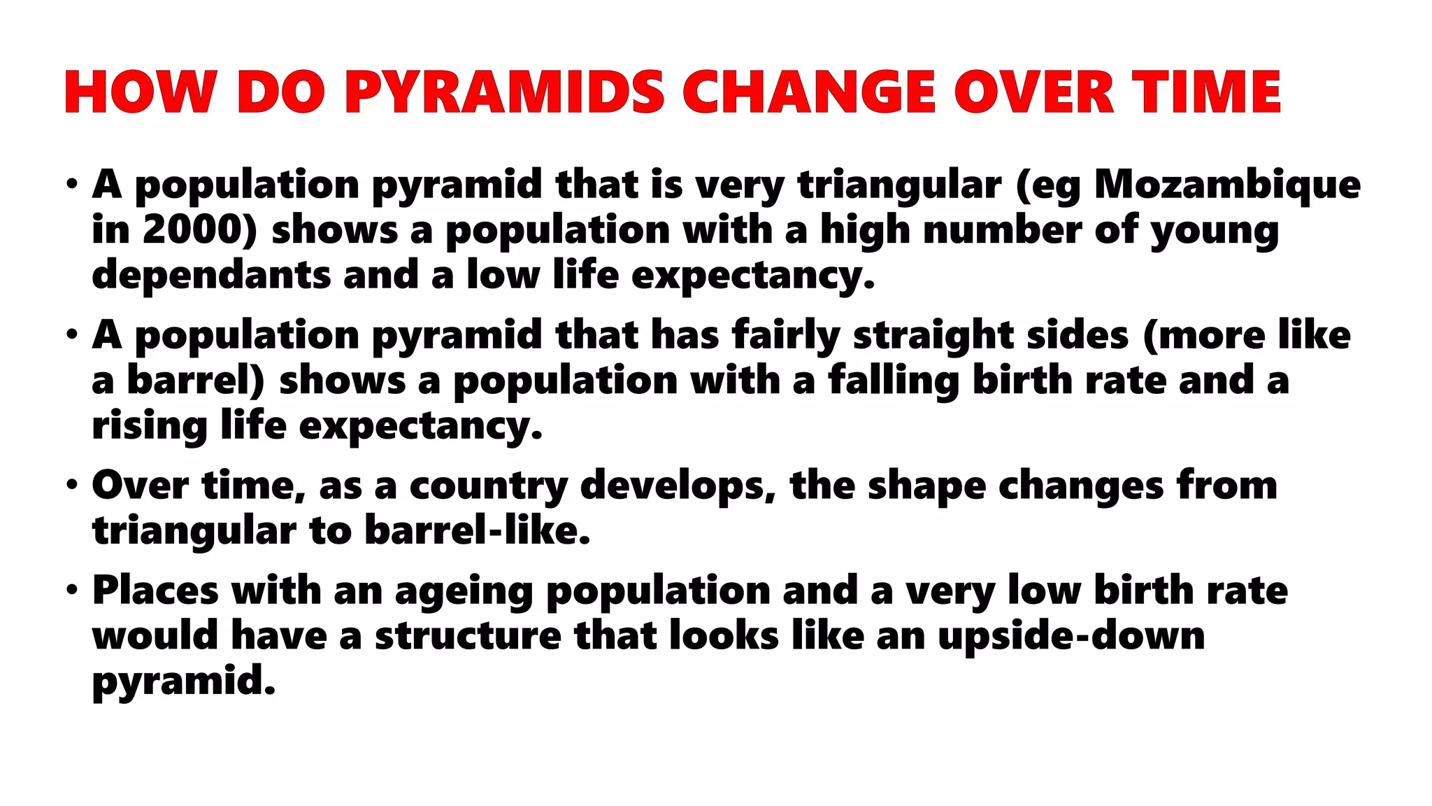 GEOGRAPHY IGCSE: POPULATION STRUCTURE | PPTX