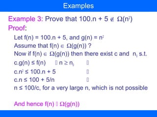asymptotic notations i | PPT