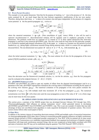 Evolution of regenerative Ca-ion wave-packet in Neuronal-firing Fields: Quantum path-integral ...
