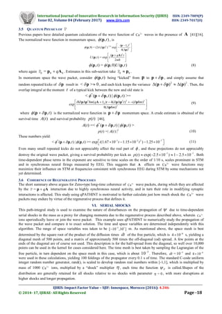 Evolution of regenerative Ca-ion wave-packet in Neuronal-firing Fields: Quantum path-integral ...