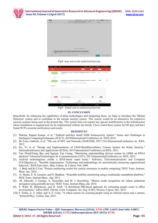 Smart Surveillance Monitoring System using Raspberry pi and pir sensor ...
