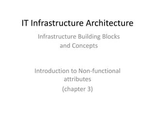 03. non-functional-attributes-introduction-4-slides | PPTX