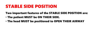 FIRST AID: TREATMENT | PPT