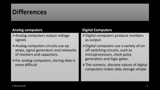 Classification of Computers | PPTX