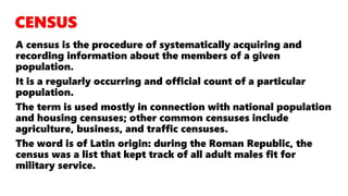 GEOGRAPHY IGCSE: POPULATION STRUCTURE | PPTX