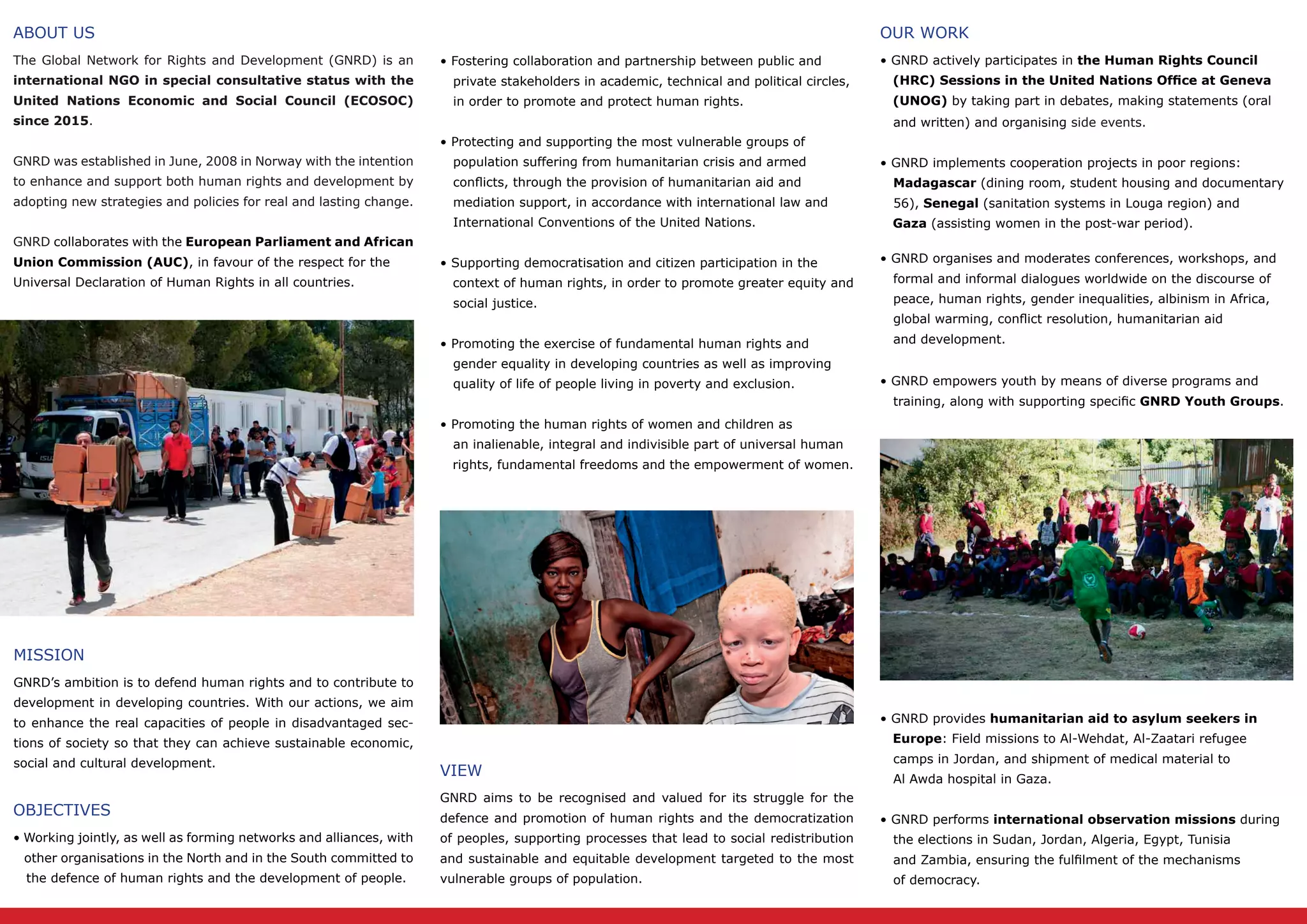 NGO Brochure | PDF
