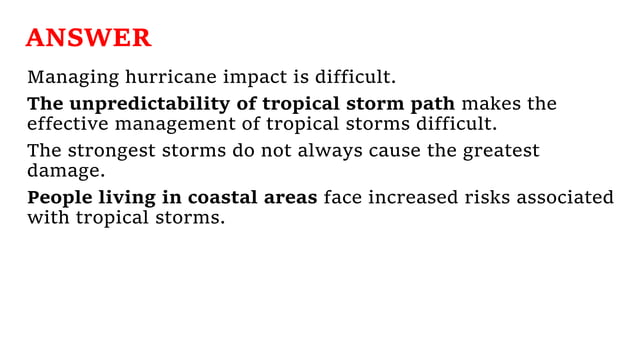 A2 CAMBRIDGE GEOGRAPHY: HAZARDOUS ENVIRONMENTS - HAZARDS RESULTING FROM ...