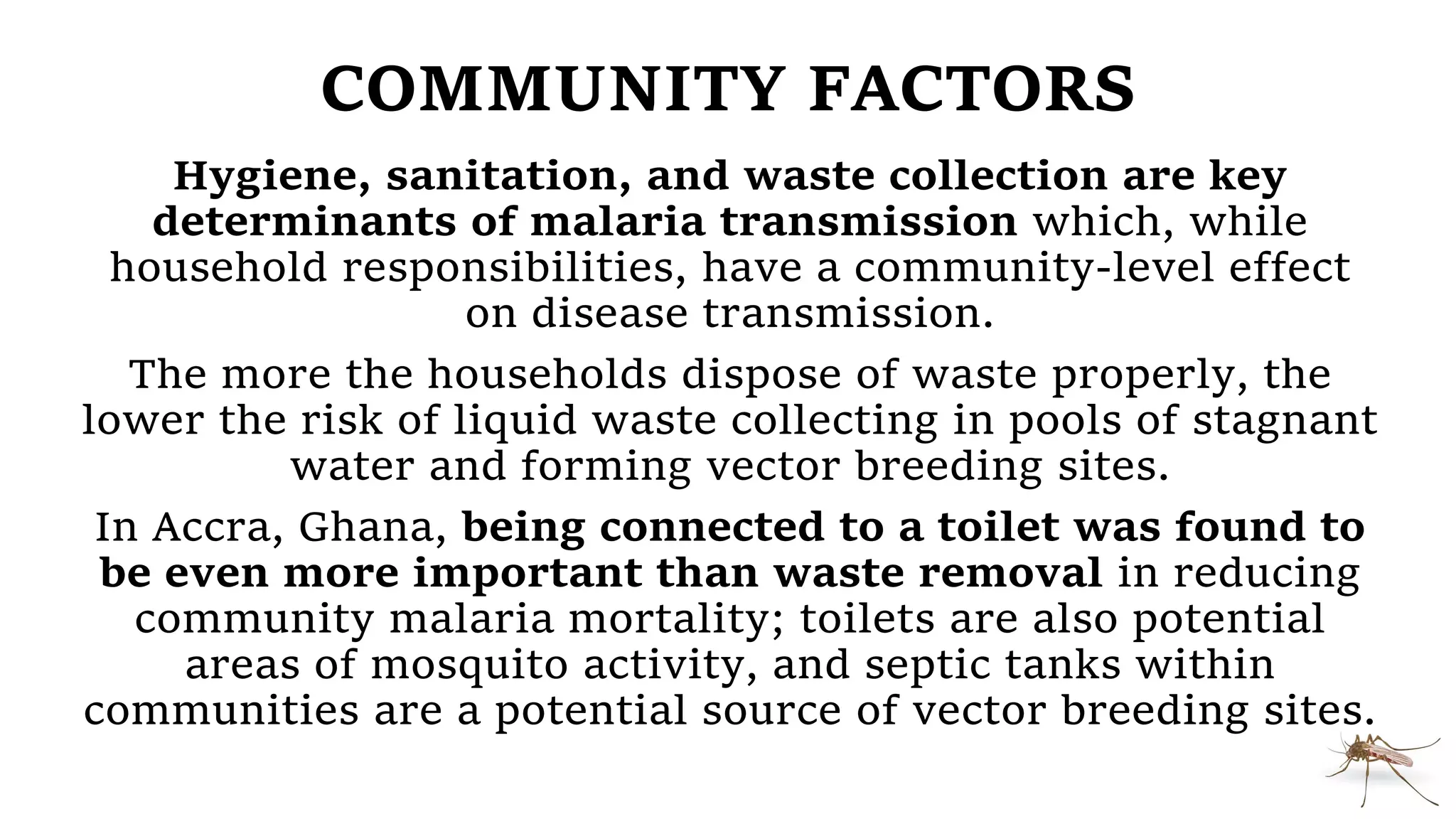 GEOGRAPHY NCEA LEVEL 2: MALARIA - CONTRIBUTING FACTORS AND PROCESSES | PPTX