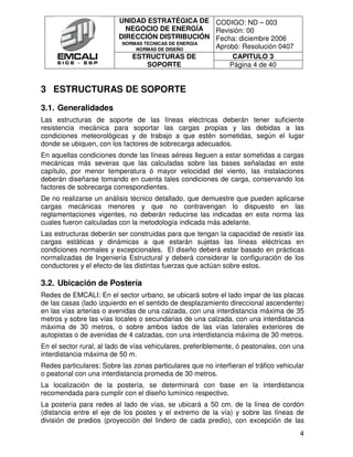 03. capitulo 3 estructuras de soporte emcali | PDF