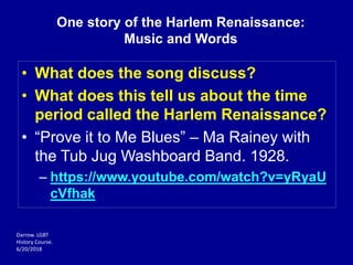 LGBT History: Harlem Renaissance and Lavender Scare | PPTX