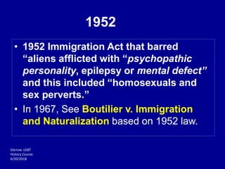 LGBT History: Harlem Renaissance and Lavender Scare | PPTX
