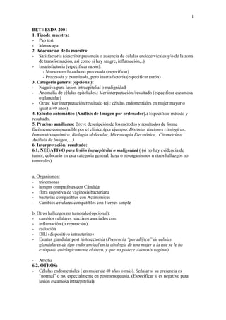 03. Bethesda system 2001 | PDF